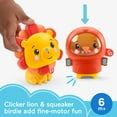 Fisher-Price Busy Buddies Gift Set, 5 Animal-Themed Sensory Toys for ...