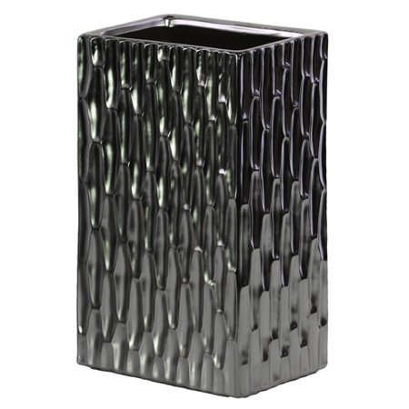 Tall Rectangular Vase in Silver - Walmart.com