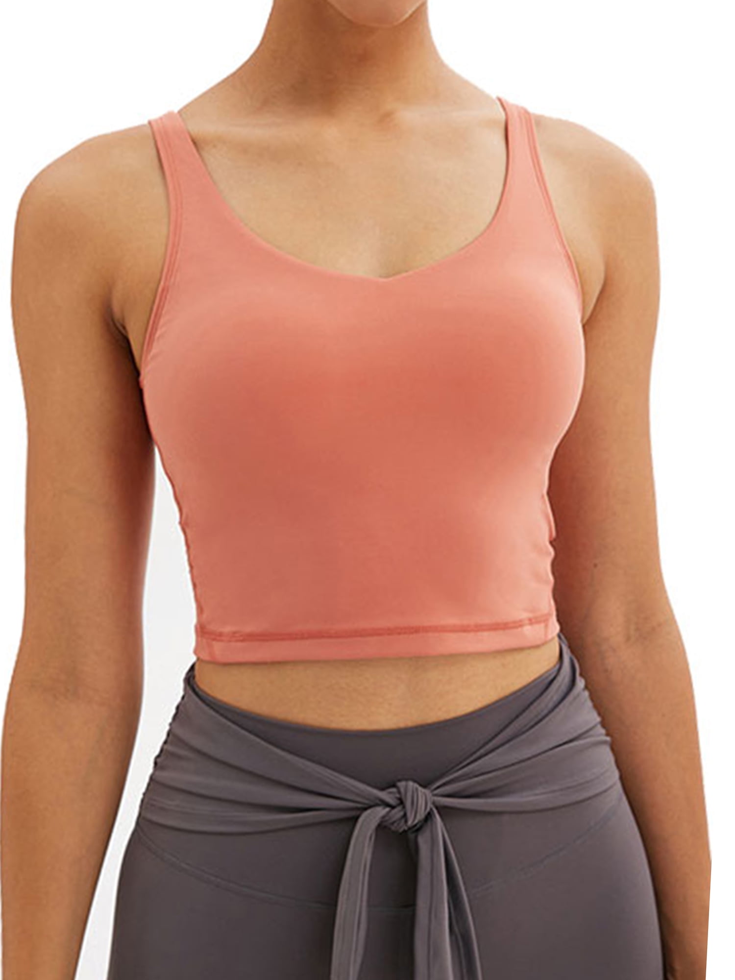 Sports Bra For Women Sport Vests Short Camisoles Longline Padded Bra