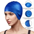 Arteesol Silicone Swim Cap with Ear Covers – Waterproof, 3D Ear ...