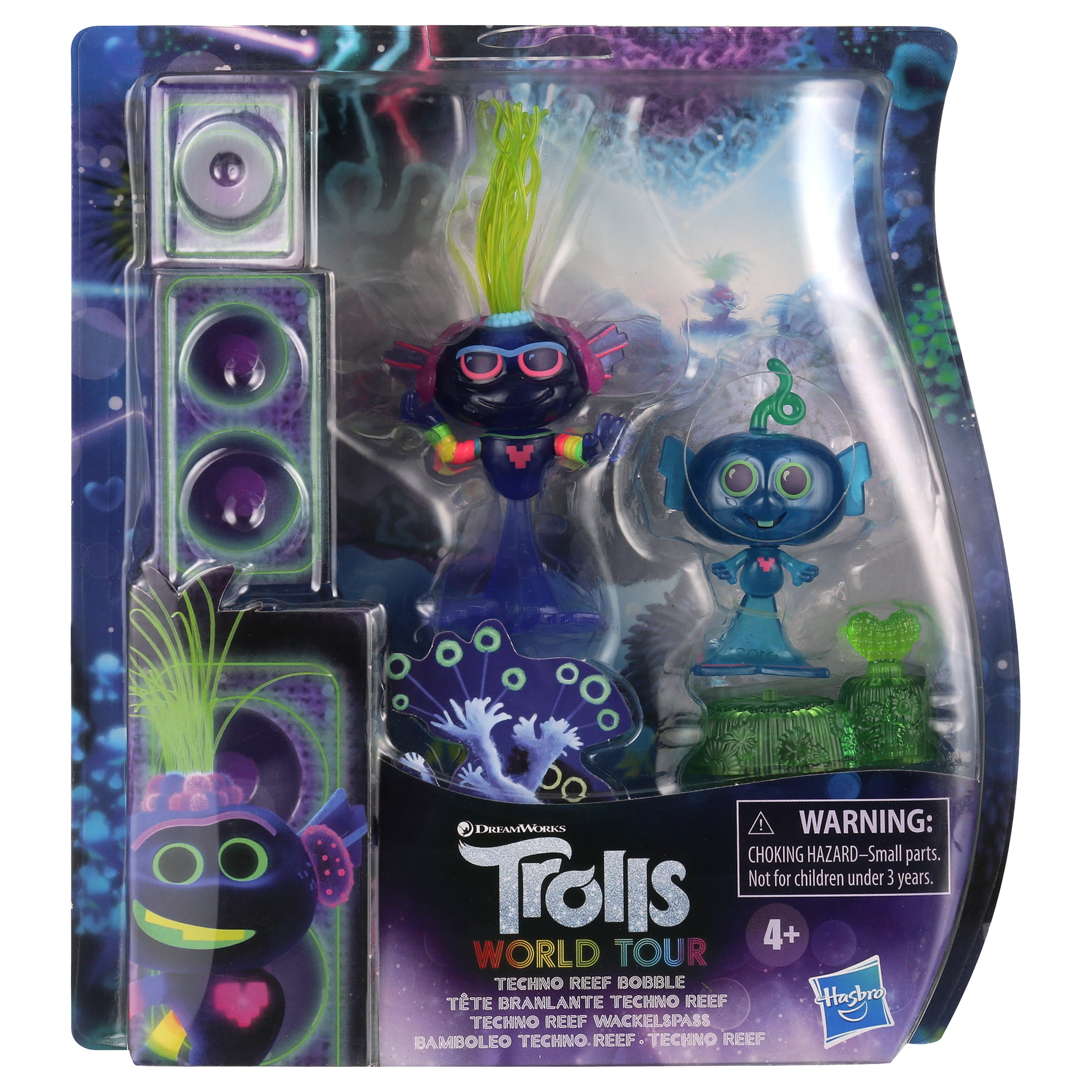 Trolls World Tour Techno Reef Bobble Small Dolls 2-Pack | lupon.gov.ph