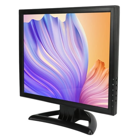 LED Computer Monitor, 17 Inch PC Monitor 720P 1080P HD Multimedia ...