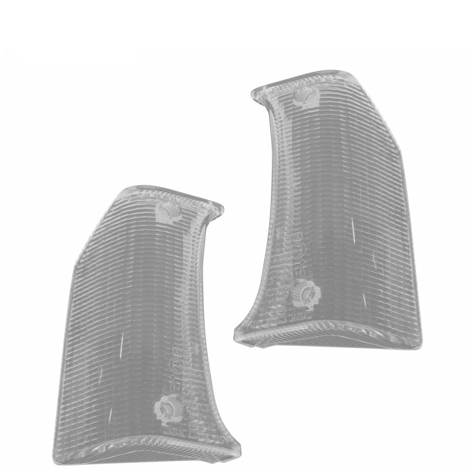 OEM Parking Light Lens Koito Clear Right Left Side Pair For Toyota 82 ...