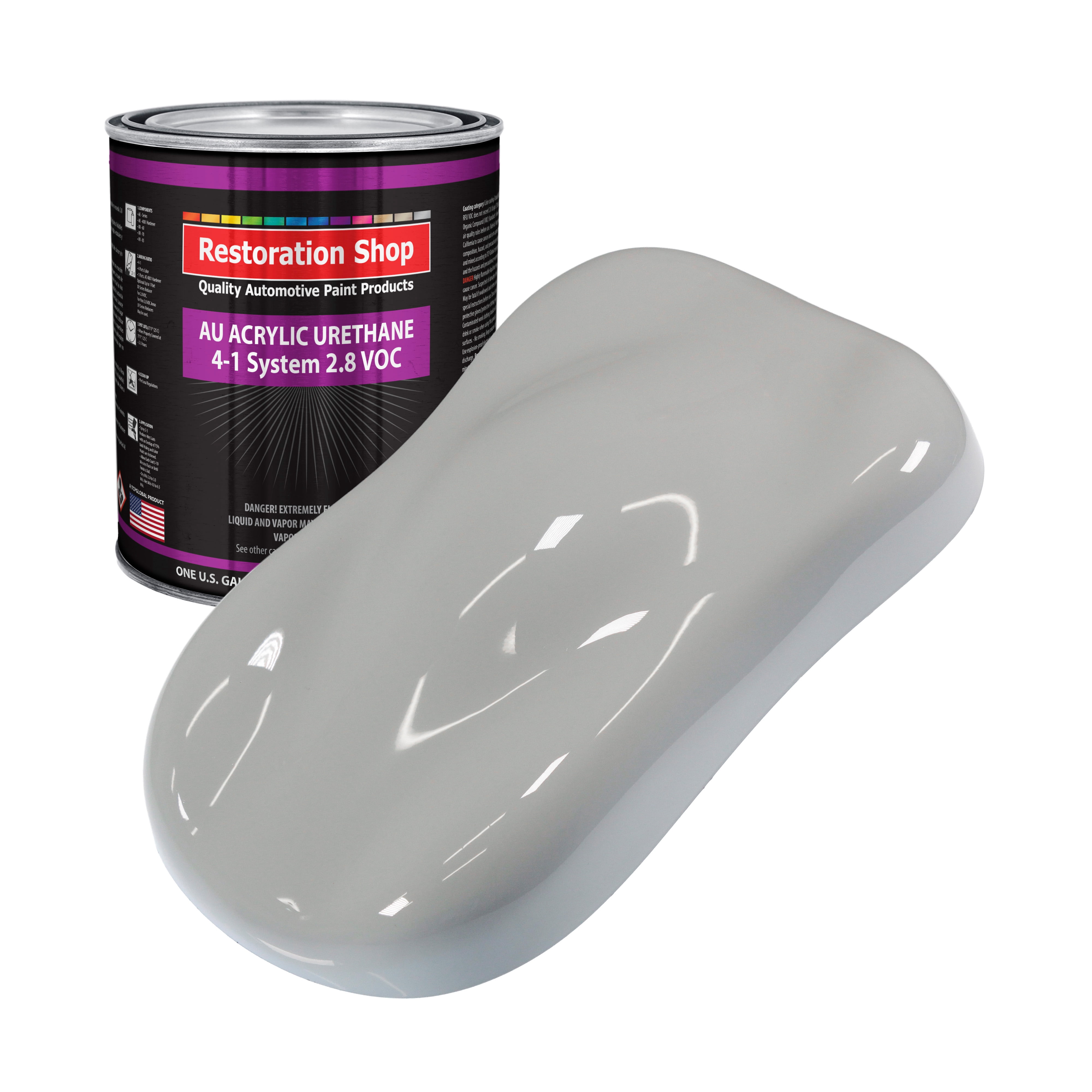 Restoration Shop Mesa Gray Acrylic Urethane Auto Paint - Gallon Paint ...