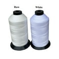 White Bonded Nylon Sewing Thread T70 #69 1500 Yard for Outdoor ...