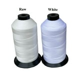White Bonded Nylon Sewing Thread T70 #69 1500 Yard for Outdoor ...