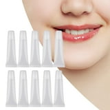 10 Pieces Tubes Soft Empty Clear Cosmetic Containers Dispenser for DIY ...