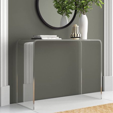 Acrylic Console Table, Entryway Table, for Living Room, Sofa Tables End ...