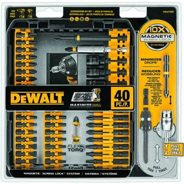 DEWALT Black and Gold Drill Bit Set (21-Piece) - Walmart.com
