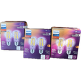 1PC Philips Ultra Definition Warm Glow Vintage LED A19 Light Bulb ...