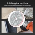 10-Pack 3-Inch 500 Grit Polishing Pads for Marble Concrete Stone ...