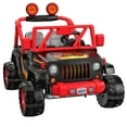 Ride-On Power Wheels Tough Talking Jeep Wrangler Vehicle - Walmart.com