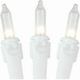 FUGEE-50 Feet 100 Bulb Incandescent Mini Light String, Frosted with 6 ...