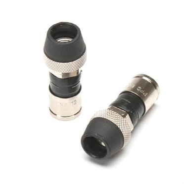 Ideal Compression Rg6 F Connector Reg/tri/quad 100pk - Walmart.com