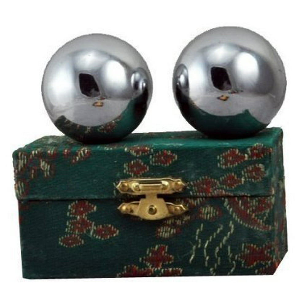 Chinese Stainless Steel Plain Chi Balls, Hand Massage Balls, Hand ...
