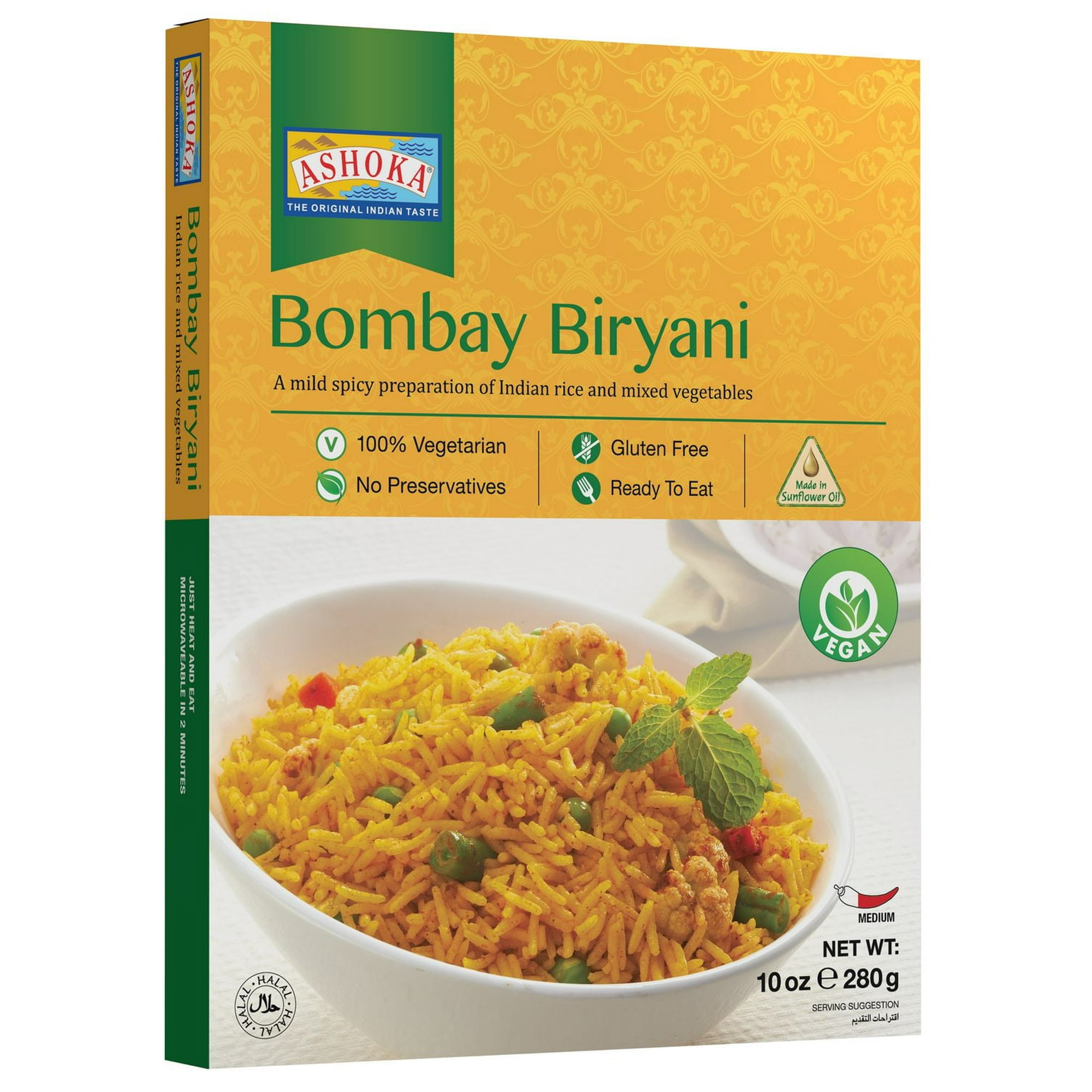 Click here for Ashoka Ready To Eat - Bombay Biryani 280gm prices