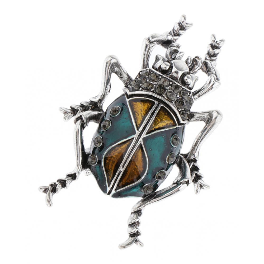 Click here for Shangren Honey Brooches Crystal Themed Bug Brooch... prices