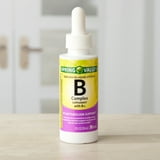 Spring Valley Sublingual Vitamin B Complex Liquid with B12, 2 fl oz HSA ...