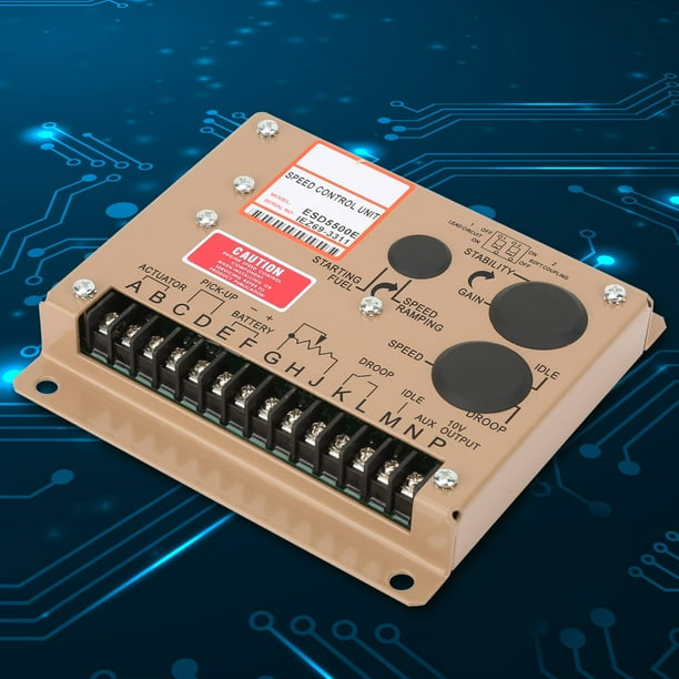 Electronic Engine Speed Controller,ESD5500E Electronic Engine Speed Generator Controller Panel ...