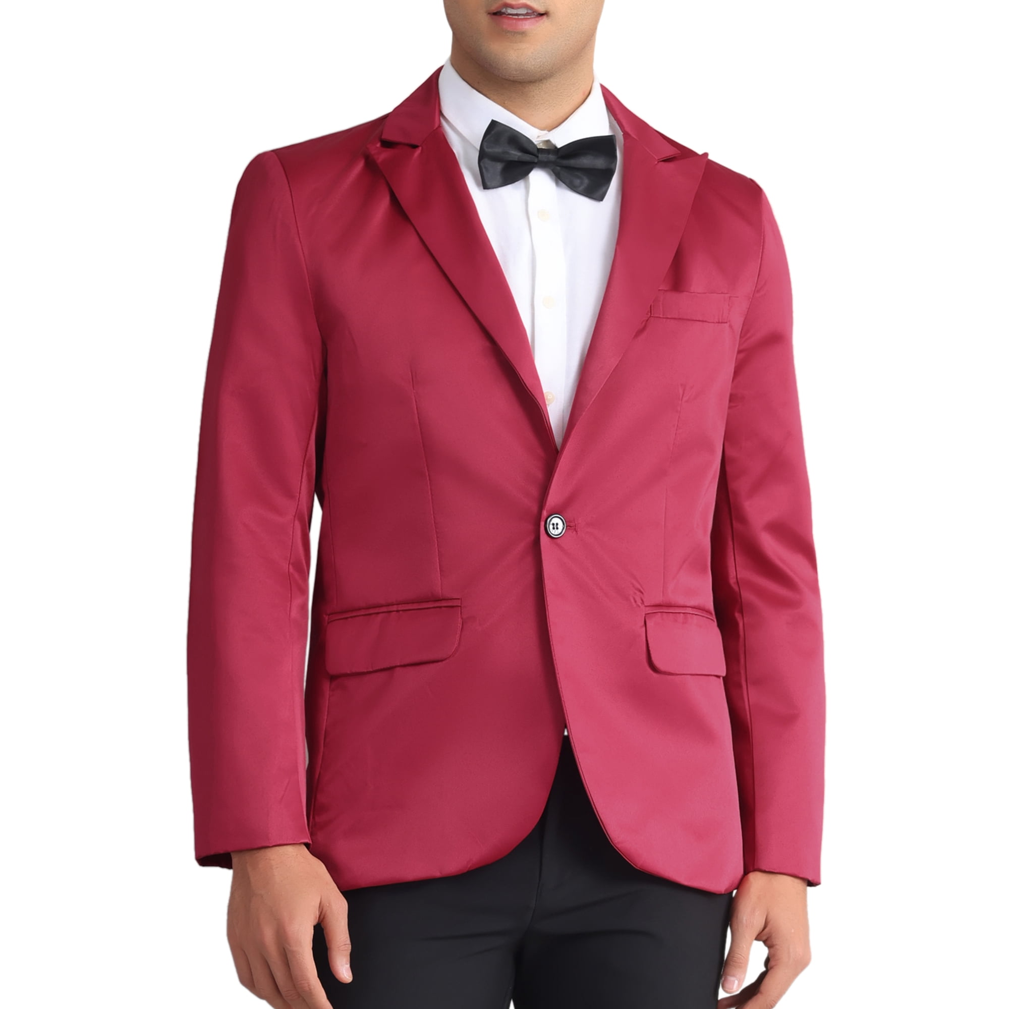 Click here for Inspire Chic Mens Suits Formal Solid Color Long Sl... prices