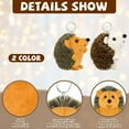 Clearance!Christmas Decorations Hedgehog Plush Toy Pendant Doll Cartoon ...