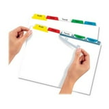 Avery Print & Apply Clear Label Dividers, Index Maker Easy Apply ...