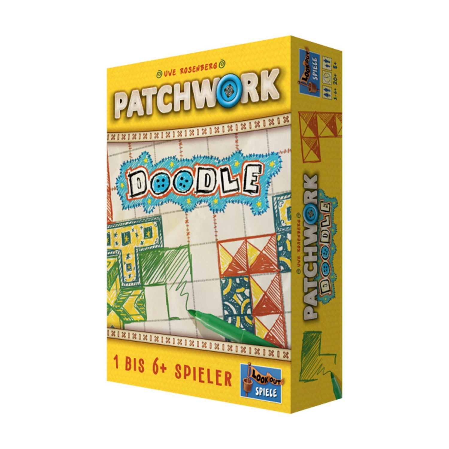 Click here for Asmodee Patchwork Doodle As Picture Show prices