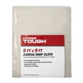 (2 pack) Hyper Tough Canvas Drop Cloth, 6' x 9' - Walmart.com