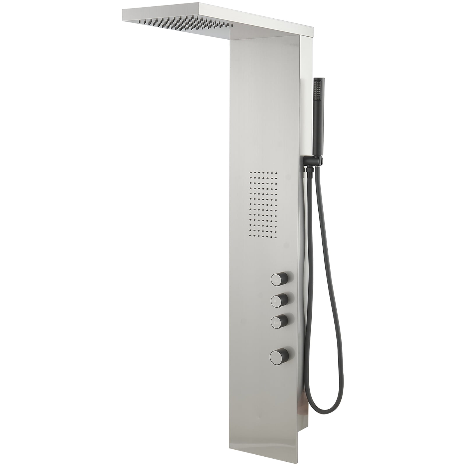 1-Jet Rainfall Shower Panel System with Rainfall Waterfall Shower Head ...