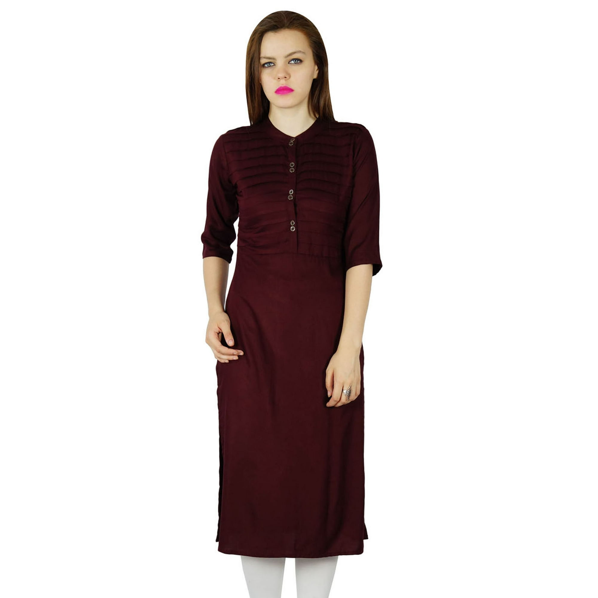 Click here for Bimba Women Rayon Custom Kurta Kurti Short Sleeve... prices