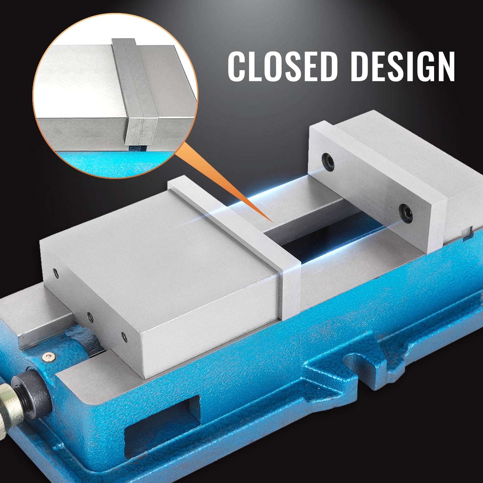 Brandclub - VEVOR Milling Vise 4 Inch, Mill Vise Ductile Iron Precision ...