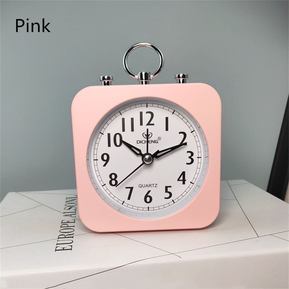 Creative Table Bedside Stylish Decorative Modern Simple Mini Alarm ...