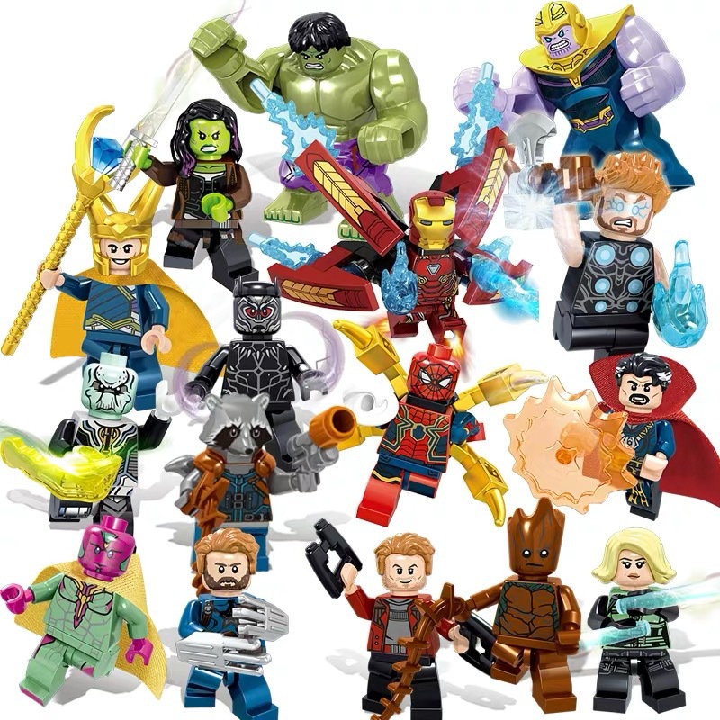 Juego de 16 piezas Mini figuras Master New Building Blocks Toy ...