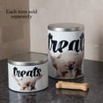 Paw Prints Tin Treat Jar, Bulldog - Walmart.com