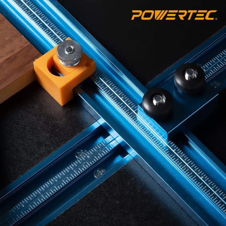 Miter Bar For Table Saw POWERTEC 17" HDPE Miter Bars (4-Pack) - Table ...