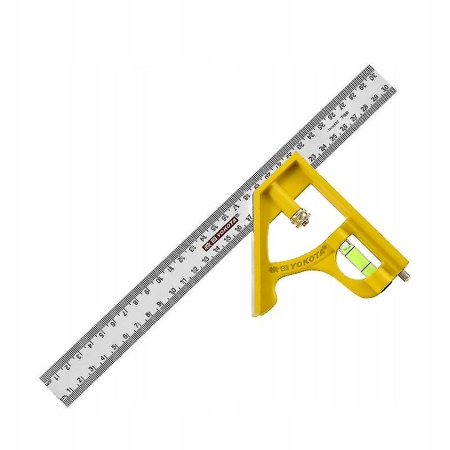 Yokota Combination Square Ruler Level Ruler Laser Scale Ruler | Walmart ...