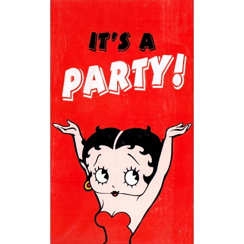 Betty Boop Vintage Invitations w/ Envelopes (8ct) - Walmart.com ...
