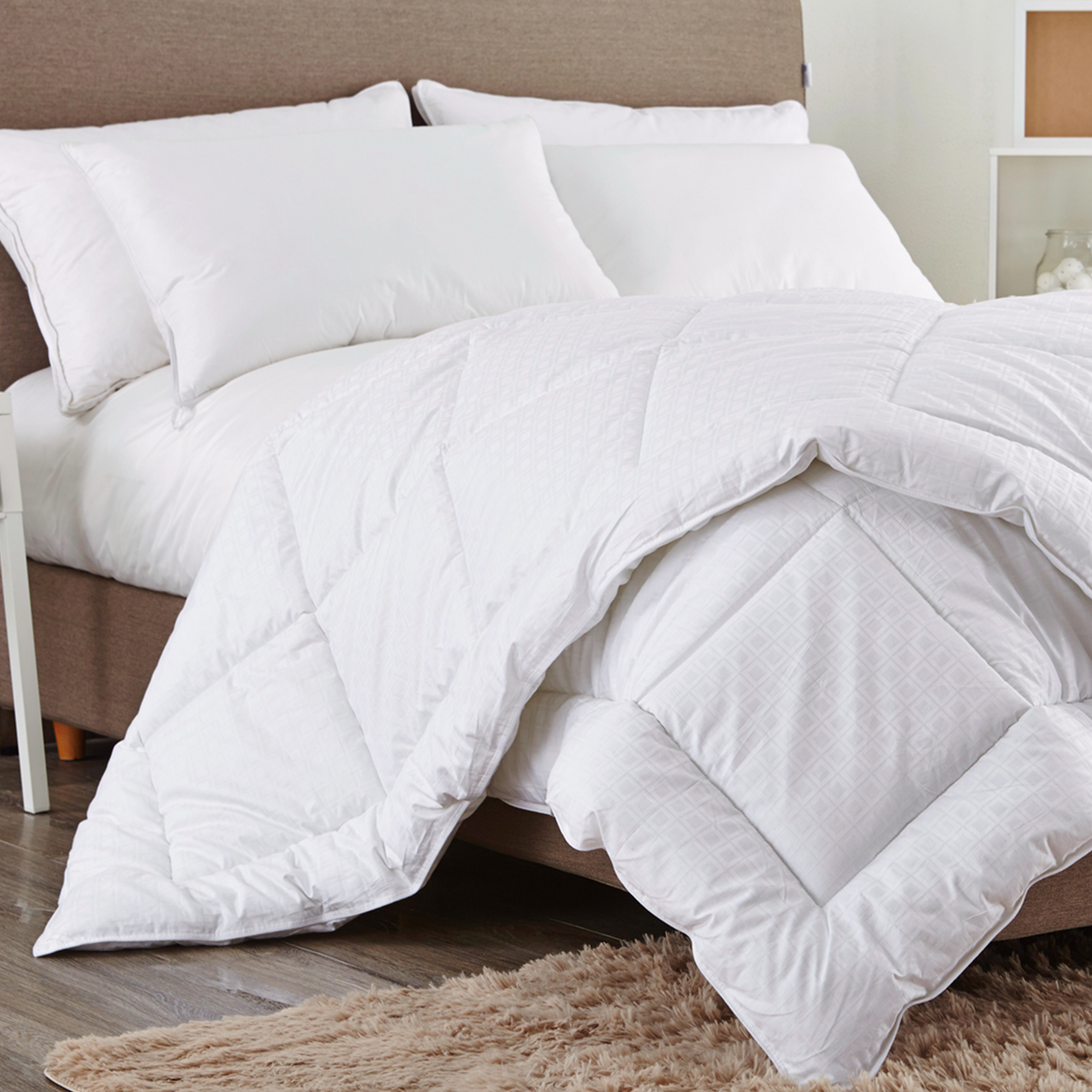Puredown Alternative Comforter Duvet Insert 300 Tc 100 Cotton Shell