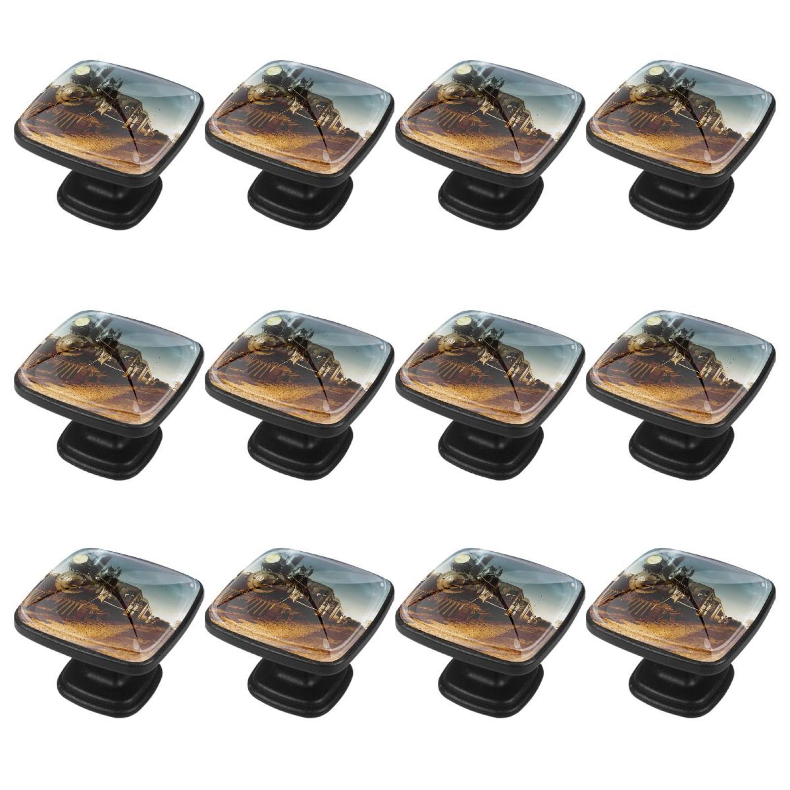 Ownta 30mm Vintage Train Steam Locomotive Cabinet Door Knobs for ...