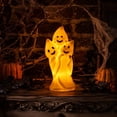 GIPQJK Summerween Halloween Ghost Lantern Pumpkin Light Ghost Bride ...