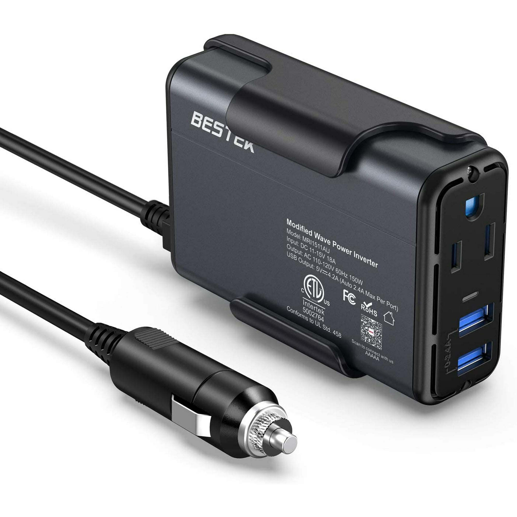 Click here for Bestek 150w Car Power Inverter Laptop Phone Charge... prices