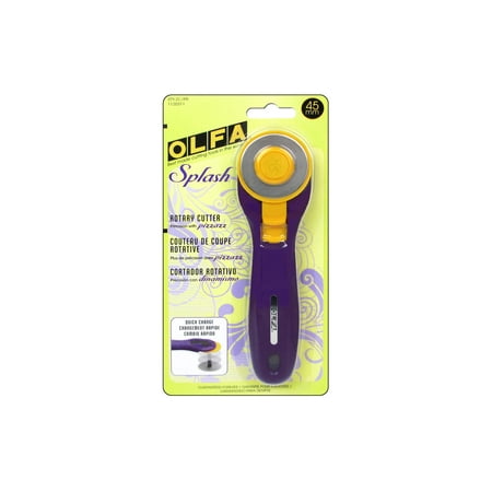 Olfa 45mm Rotary Cutter Splash Purple | Walmart Canada