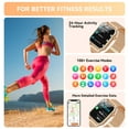 Xinyi 1.85-inch 600mAh large battery women's smart watch, suitable fits ...