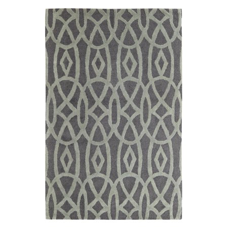 Geometric Palace 4X6 5570-101 Grey Rectangle Rug - Walmart.com