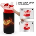 Hunger Movie Game Water Bottle with Straw Lid Vacuum Insulated ...
