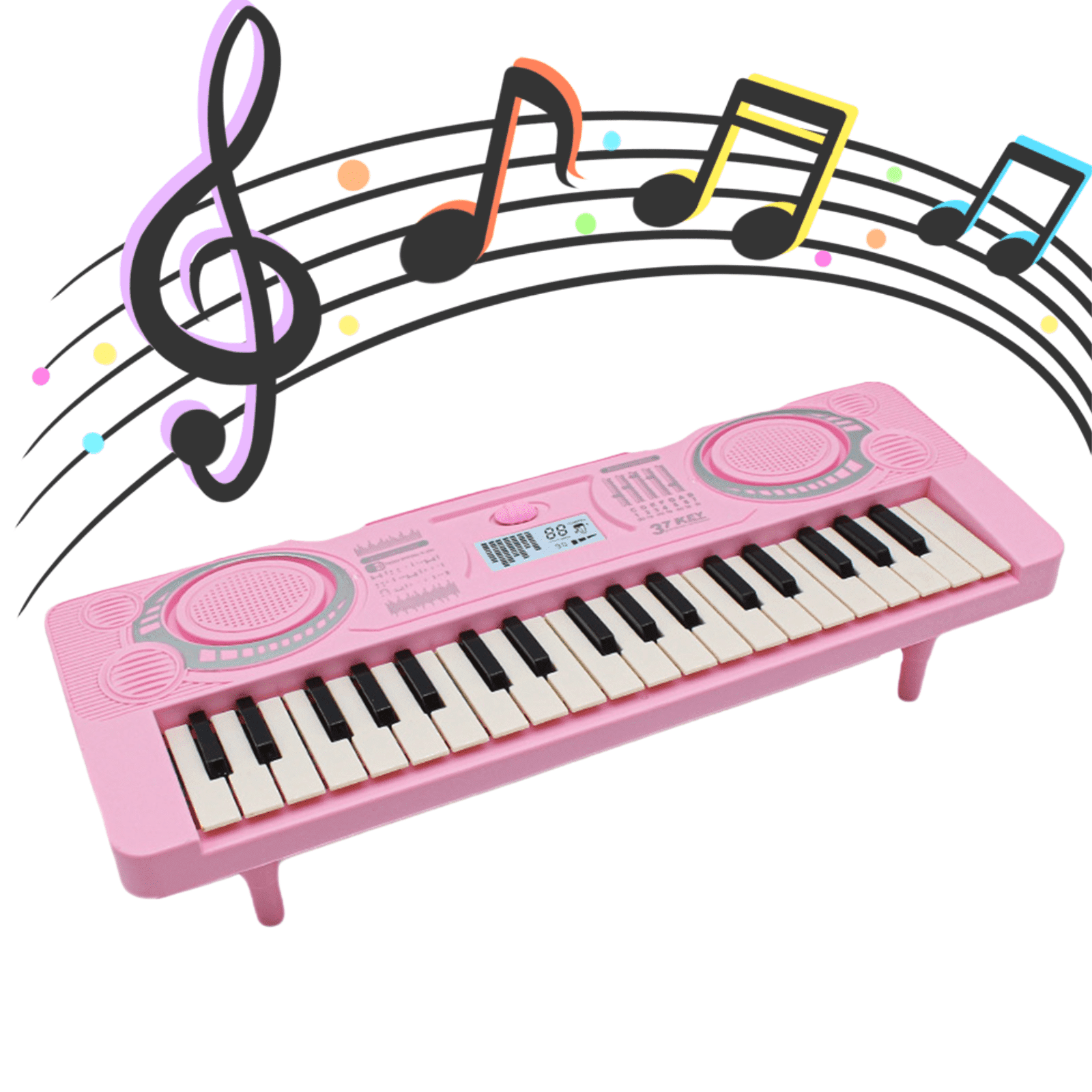 Click here for Eazytech 37-Key Kids Electronic Keyboard Piano Wit... prices
