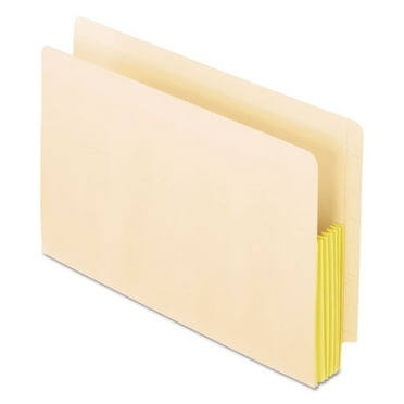 Pendaflex Manila Drop Front Shelf File Pockets, 3.5" Expansion, Letter ...
