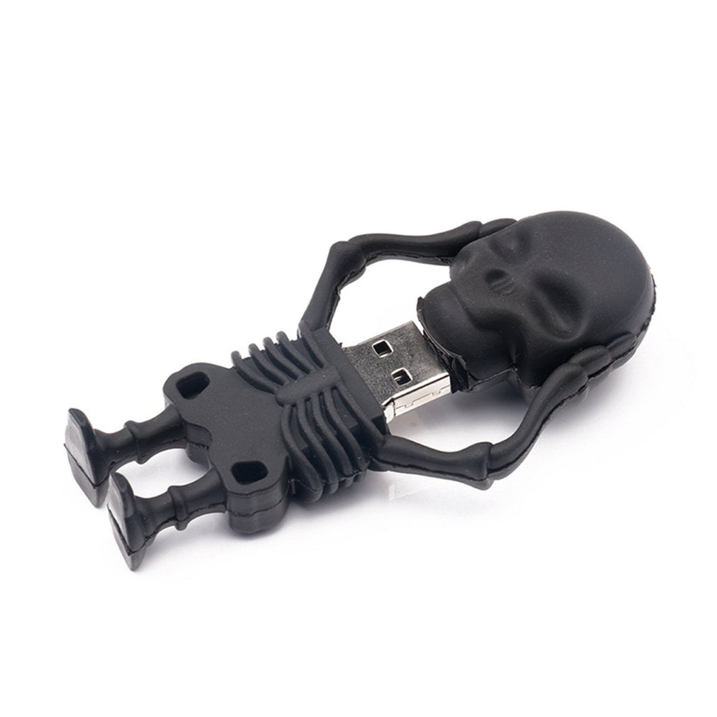 Cartoon Skull 32GB USB 2.0 High Speed Storage Device Mini Thumb Drives ...