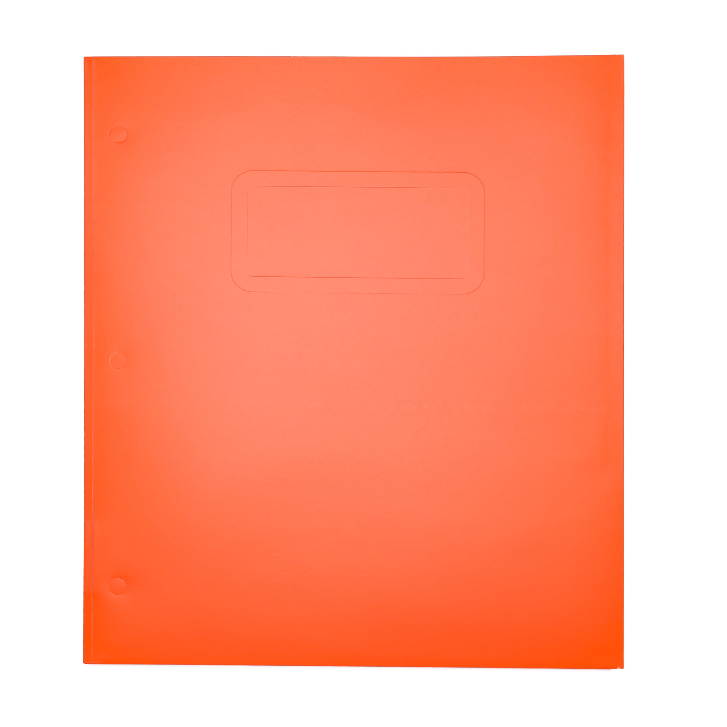 Pen + Gear Two Pocket Paper Folder, Solid Orange Color, Letter Size ...