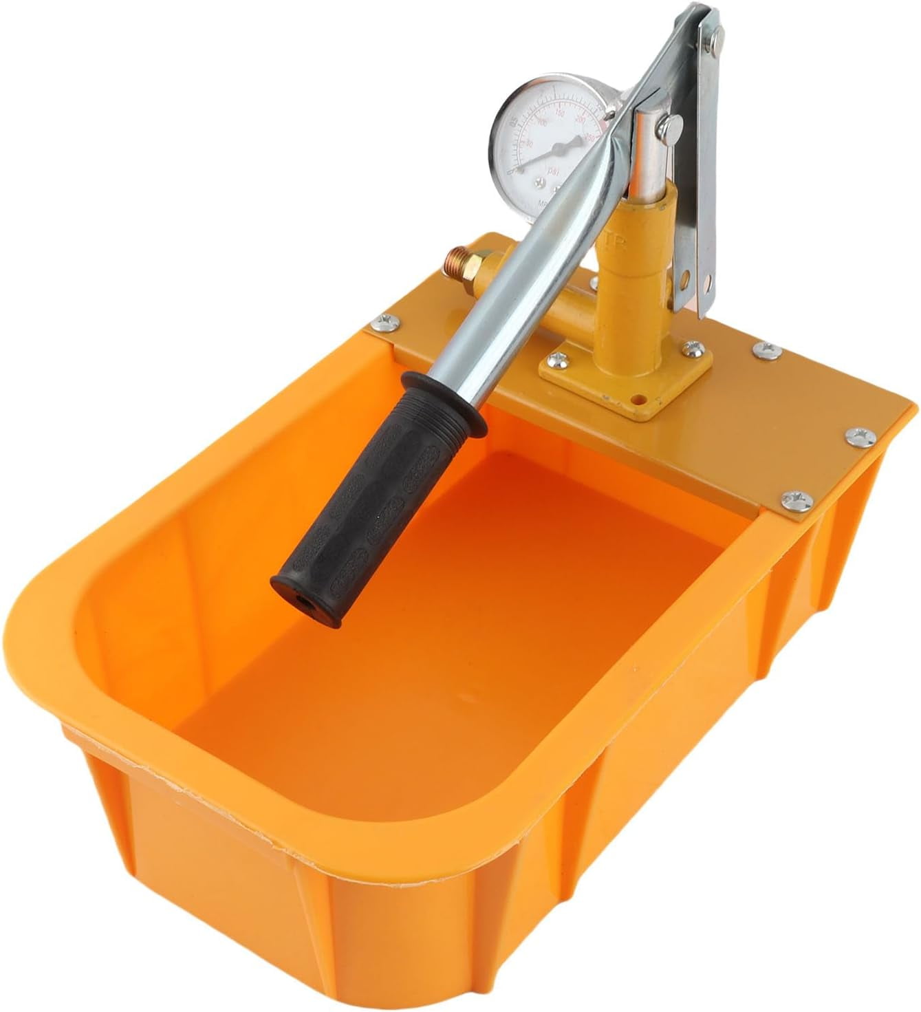 Hydrostatic Pump Tester with Gauge and Tank, Manual Water Pressure Test ...